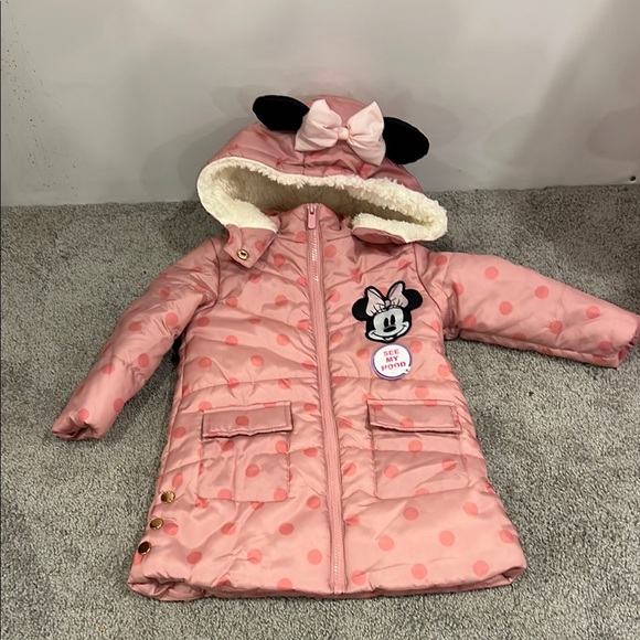 Disney | Jackets & Coats | Disney Pink Winter Jacket Size 3t | Poshmark